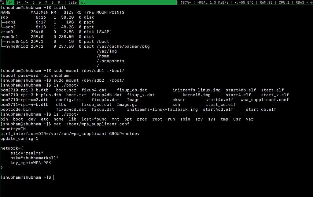 Is there any way to perform headless installation of arch on raspberry ...