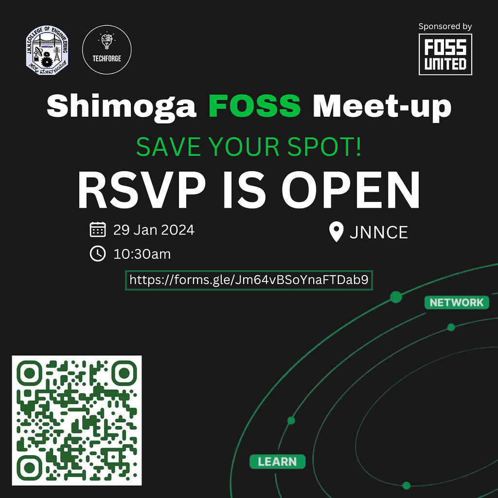 FOSS Meetups Shivamogga - 2024 - Meetup - FOSS United