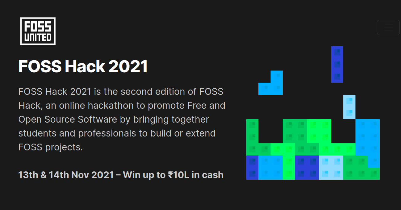 FOSS Hack 2021: Results - FOSS Hack 2021 - FOSS United
